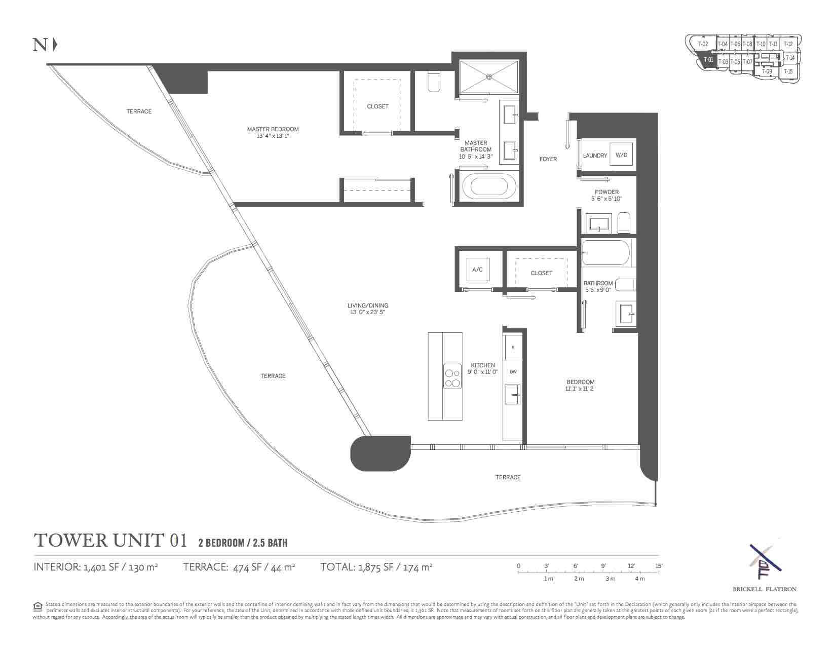 Floor Plans – Luxury Condos in Brickell | Flatiron Miami Brickel Flatiron